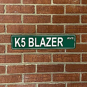 Compatible with Chevy K5 Blazer Custom Aluminum Metal Tin Street Sign Home Decor For Man Cave Poker Tavern Game Room