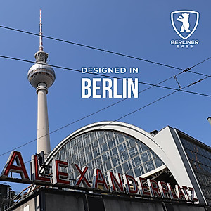 BERLINER BAGS Vintage Leather Backpack Paris XL, Large Waterproof Bookbag for Men and Women - Brown (Brown - Cognac)