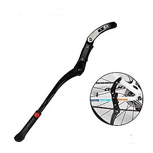 LIOOBO Bike Kickstand Bike Stand Single Sided Support Adjustable for Bike Mountain Road Bike Accessories City Bike Sports Bike Black
