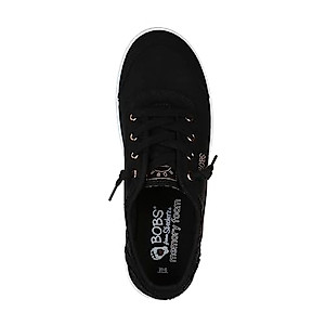 Skechers Women's Bobs B Cute Sneaker, Black, 8 Wide