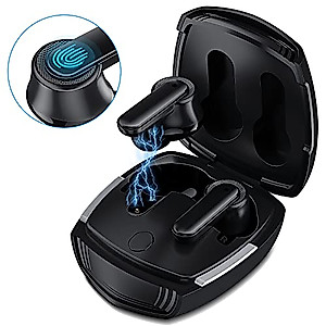 Wireless Earbuds, TITACUTE Bluetooth 5.3 Headset in-Ear Headphone Deep Bass Noise Canceling Earphone for Samsung Galaxy S23 Ultra A53 A14 S22 S21 S20 for iPhone 13 Pro Max 14 12 11 Google Pixel 6 7 6a
