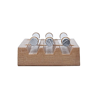 Meditation Trio Chime, Three Tone Solo Percussion Instrument for Prayer, Yoga, Eastern Energy Chime for Meditation and Classroom Use