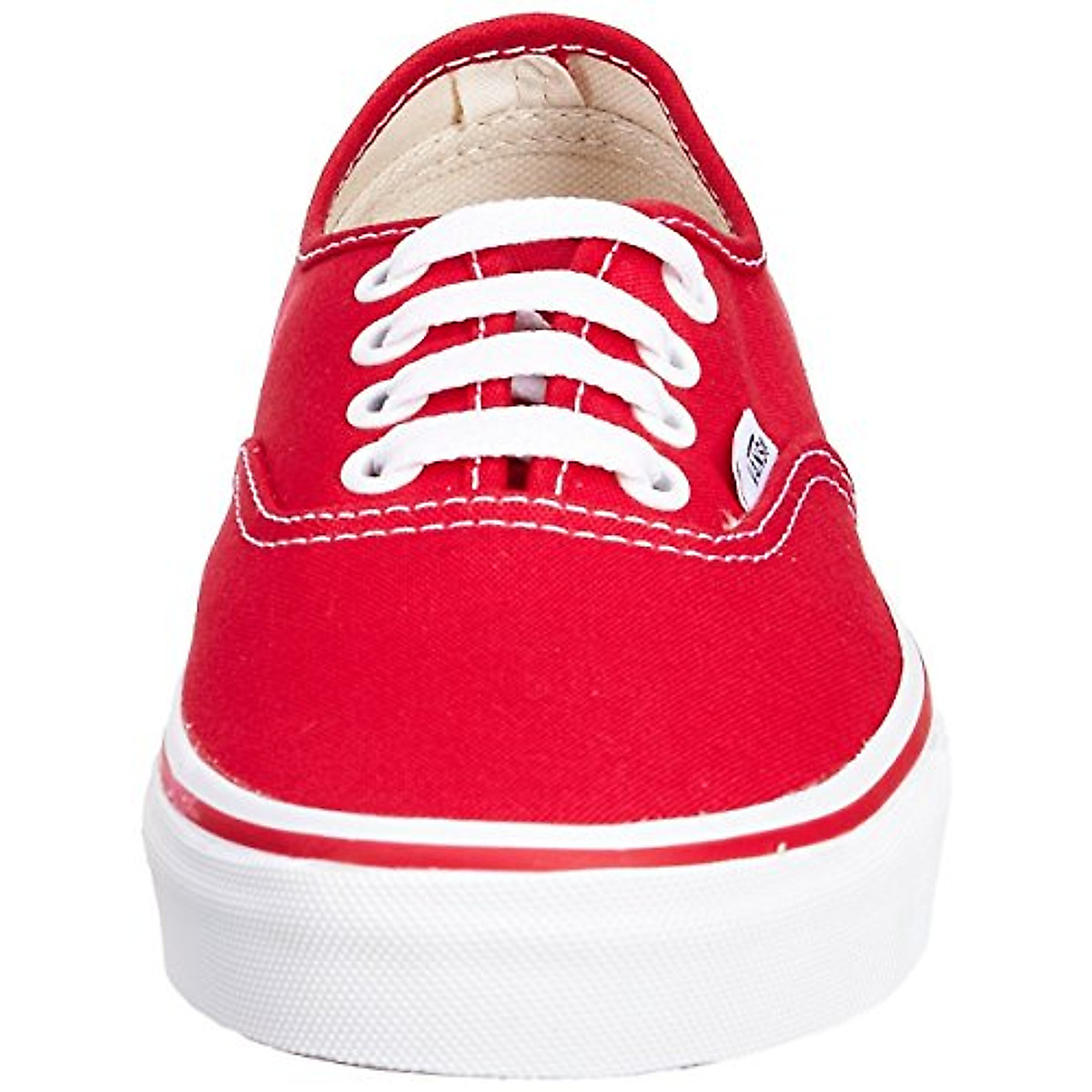 Vans Women's Authentic(tm) Core Classics, Red/White/Red, 7.5 Women/6 Men