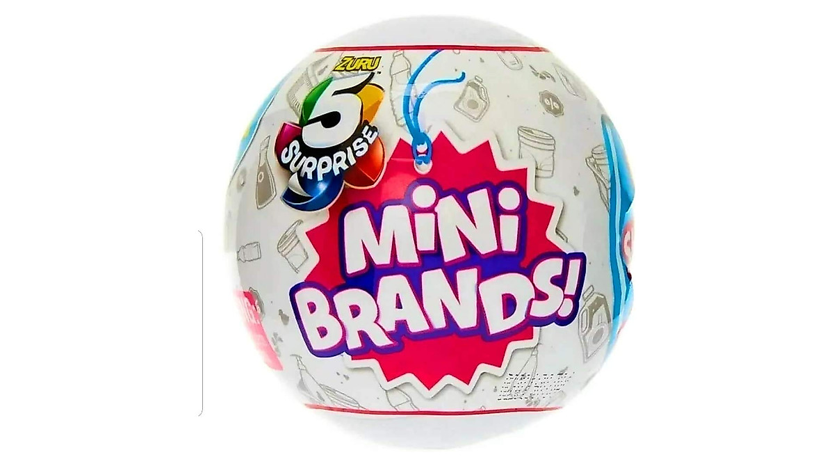 Exciting 5 Surprise Mini Brands Ball Bundle