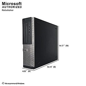 DELL Desktop Computer 3010 Intel Core i3-3220 3.30GHz 4GB DDR3 Ram 250GB Hard Drive DVD Windows 10 Pro (Renewed)']