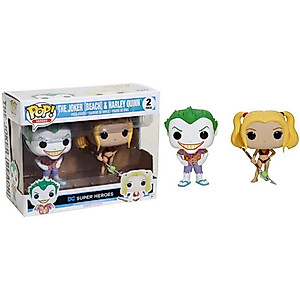 Funko Pop! Heroes The Joker [Beach] & Harley Quinn 2 Pack