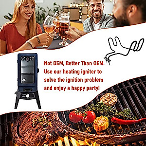 Grill Heating Element Replacement Part for Pit Boss Electric Smoker 2 Series Analog & 3 series Digital Electric Vertical Smoker , 120V, 1650W