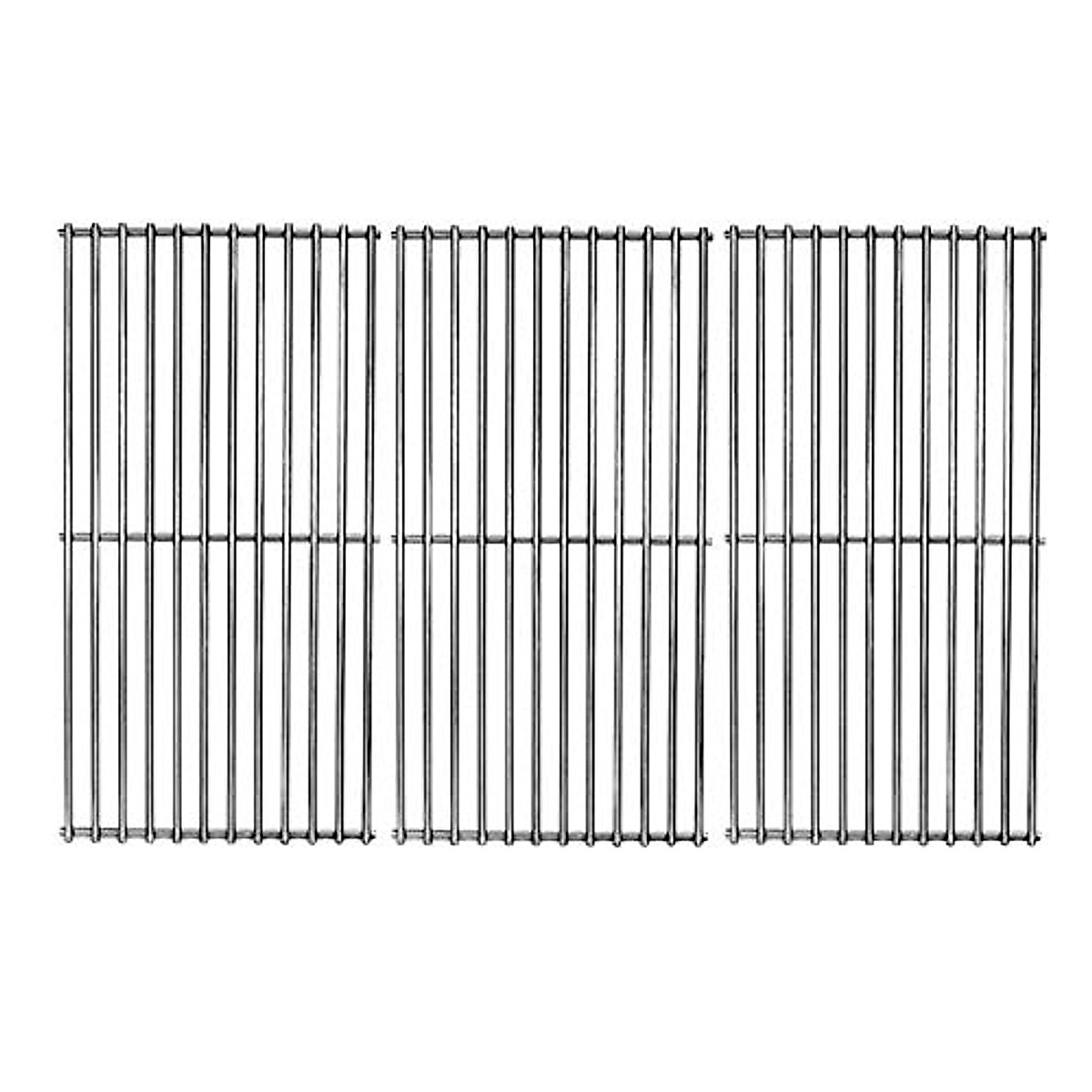 Votenli S5445C (3-Pack) 18 3/4" Stainless Steel Grid Grates for Jenn-Air 720-0709 720-0709B 720-0720 720-0727 730-0709,Charbroil 463241004 463241904 463247404,Kitchen Aid 720-0709C,720-0826 Grills