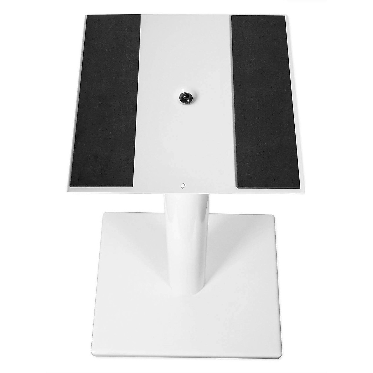 ROCKVILLE Pair RS29W 29" Steel Bookshelf Speaker/Studio Monitor Stands-White V2