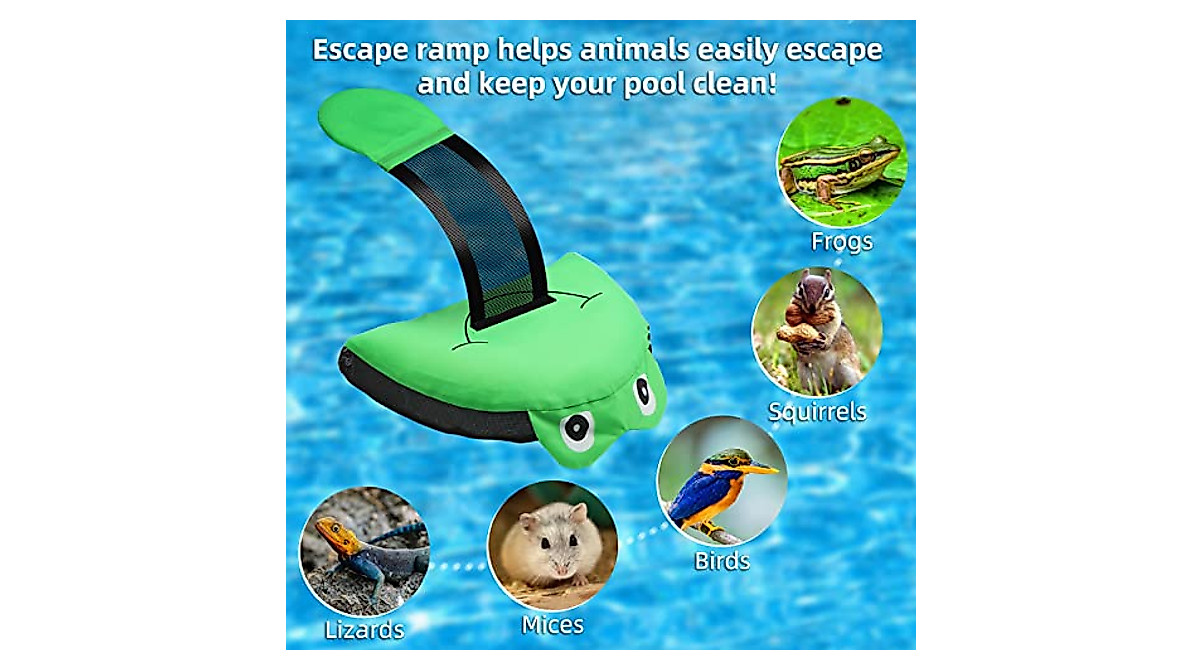 JESTOP Pool Animal Escape Ramp for Safe Wildlife Rescue