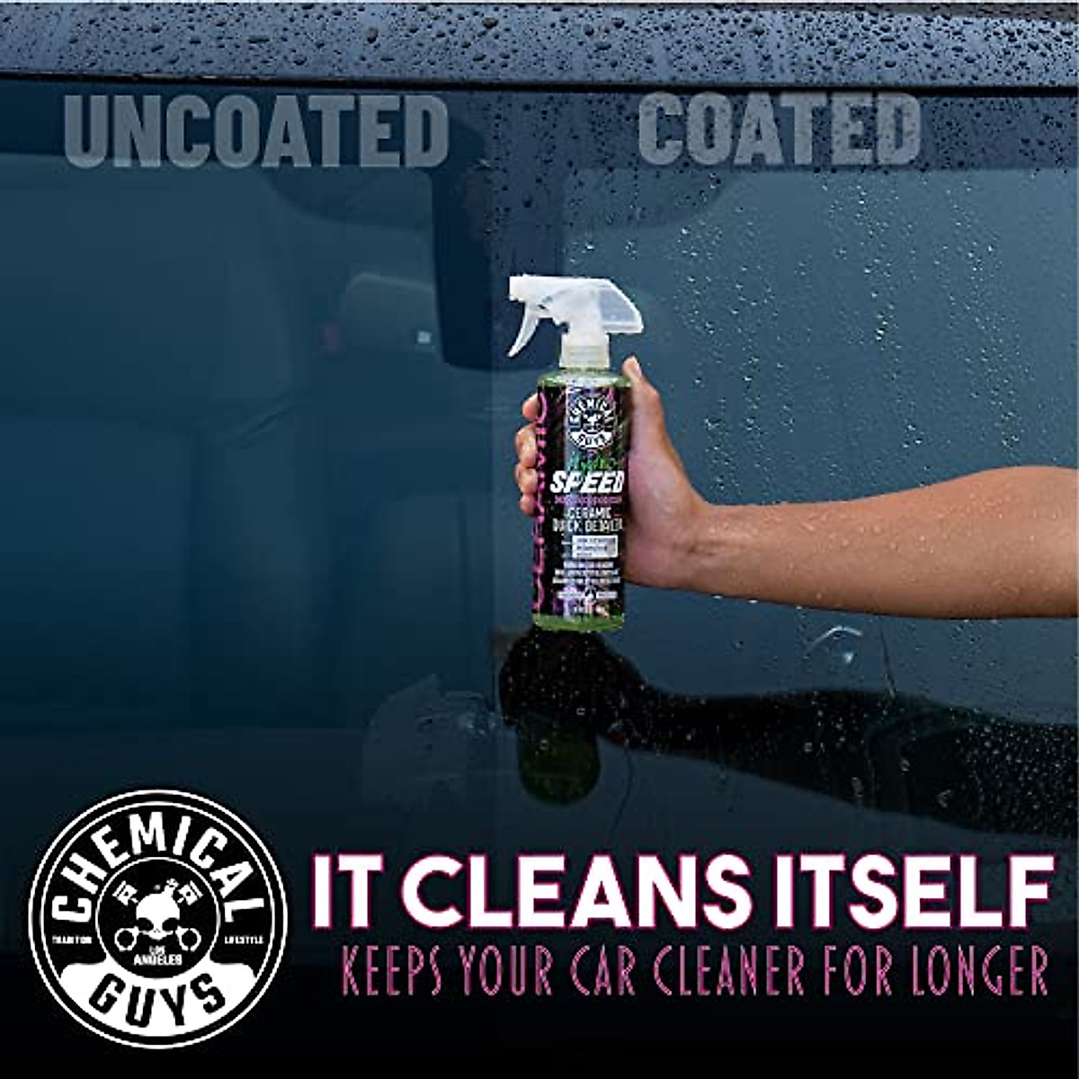 Chemical Guys WAC23316 HydroSpeed Ceramic Quick Detailer, Safe for Cars, Trucks, SUVs, Motorcycles, RVs & More, 16 fl oz