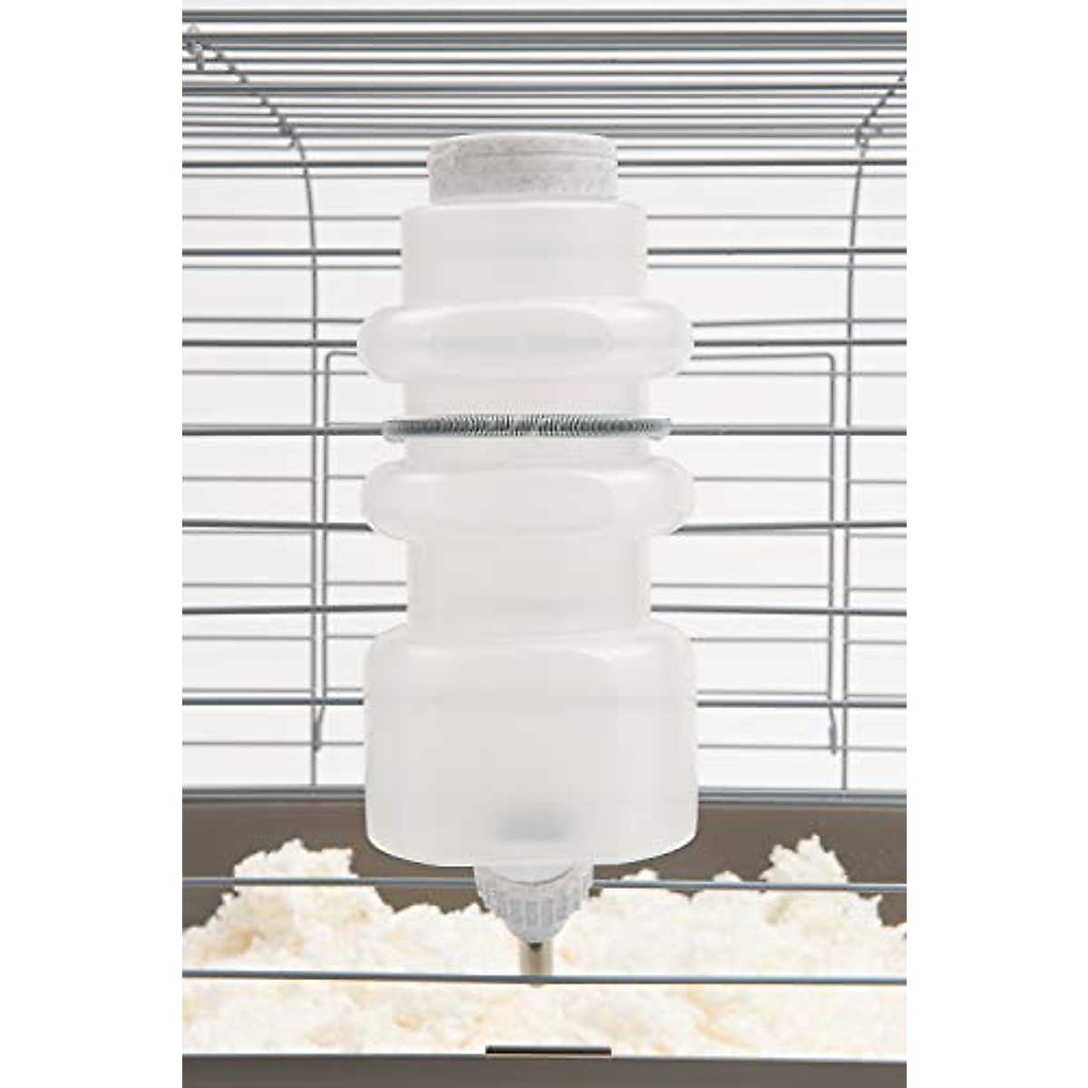 Lixit Top Fill No Drip Water Bottles for Rabbits, Ferrets, Hamsters, Guinea Pigs, Rats, Chinchillas and Other Small Animals (32 Ounce, Granite)