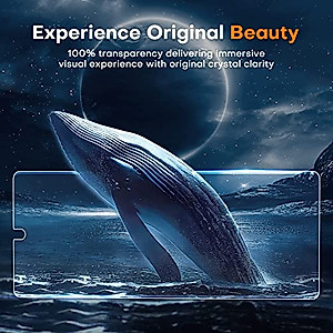 TOCOL 2+2 Pack for Google Pixel 7 Pro Screen Protector -2 Pack Screen Protector (TPU) & 2 Pack Glass Camera Lens Protector, Soft TPU Screen Protector for Pixel 7 Pro, Self-Healing, [Alignment Kit]