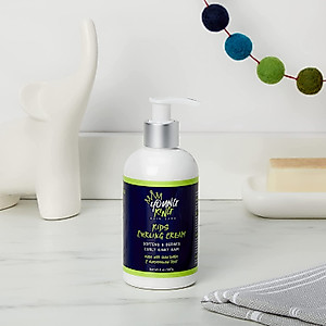 YOUNG KING HAIR CARE Kids Curl Cream for Wavy, Kinky Hair | Defining Cream with Shea Butter and Marshmallow Root to Moisturize & Soften | 8 oz (Pack of 2)