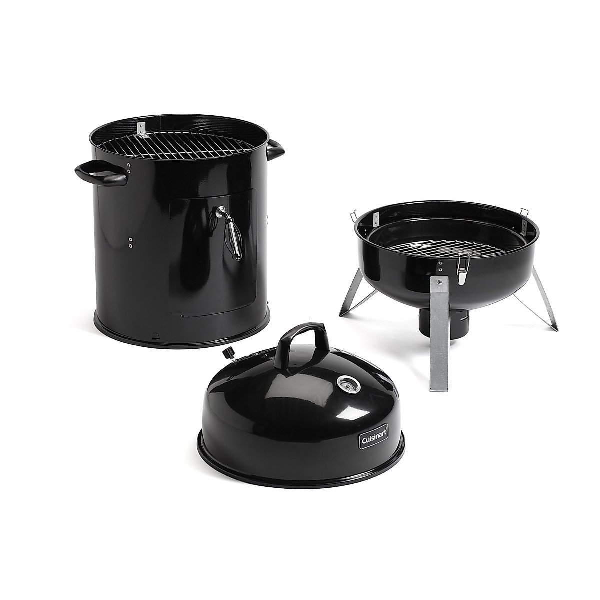 Cuisinart COS-116 Vertical Charcoal Smoker, Black