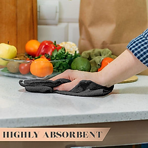 White Classic Wealuxe Cotton Washcloths - Soft Absorbent Bathroom Face Towels - 12x12 Inch - Multi - 24 Pack