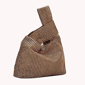 Fashion Sequins Rhinestone Women Clutch Bag Crystal Bling Diamond Glitter Tote Female Evening Dinner Party Handbag Girls Purse