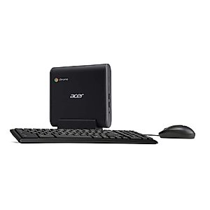 Acer Chromebox, Intel Celeron 3867U-Processor, 4GB DDR4, 32GB SSD, Keyboard&Mouse, Chrome, CXI3-4GKM4