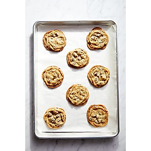 King Arthur, Pre-Cut Baking Parchment Paper, Heavy Duty, Professional Grade, Nonstick, Reusable, Resealable Pack, Fits 18" X 13" Pan, 100 Count