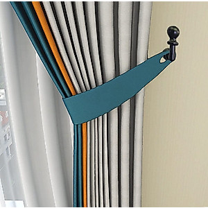 Heavy Duty Decorative Coat Hook Curtain Holdbacks Curtain Tiebacks Great for Wall Mounted Hook Rack(Gold, 11Set)