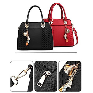 Tote Bag Fashion Leather Crossbody Bags for Women Casual Ladies Purse Satchel Shoulder Bags Large Capacity Handbags