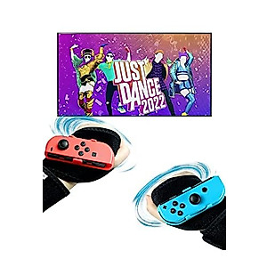 Switch Just Dance Strap, Pro Wristbands for Just Dance 2024 2023 2022 2021 2020 Switch Dancing Games, Hand Free Wrist Straps for Nintendo Switch Dance Accessories, Hand Free Wristband for JoyCon Grip