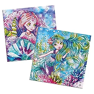 Nebulous Stars Dazzle by Number Diamond Art Painting Kit - Diamond by Number - Craft for Kids and Teens (Water)