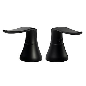 Dura Faucet Elegant Style Lever Handles - Matte Black
