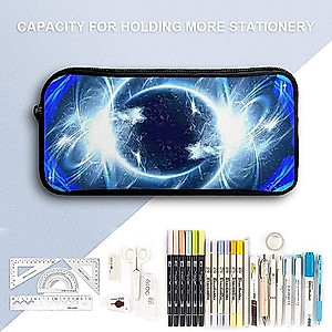 SREEKA Large 17" Backpack Set with Portable Lunch Box Pencil Case, Wear-resistant Laptop Backpack Leakproof Lunch Bag Pencil Pouch