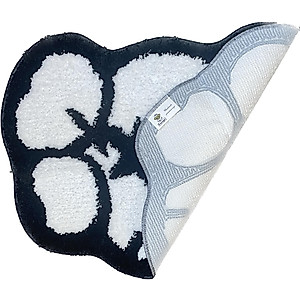 LUXAPE Ka-ws Rug - Bape Star Rug - Hypebeast Room Decor - Handmade & Premium- 27in W * 20in L (70 * 50cm) - Ka-ws Design - Hypebeast Rug - Preppy Decor - Bape Rug - Luxape Rug (Kawed)