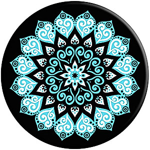 PopSockets: Collapsible Grip & Stand for Phones and Tablets - Peace Mandala Sky