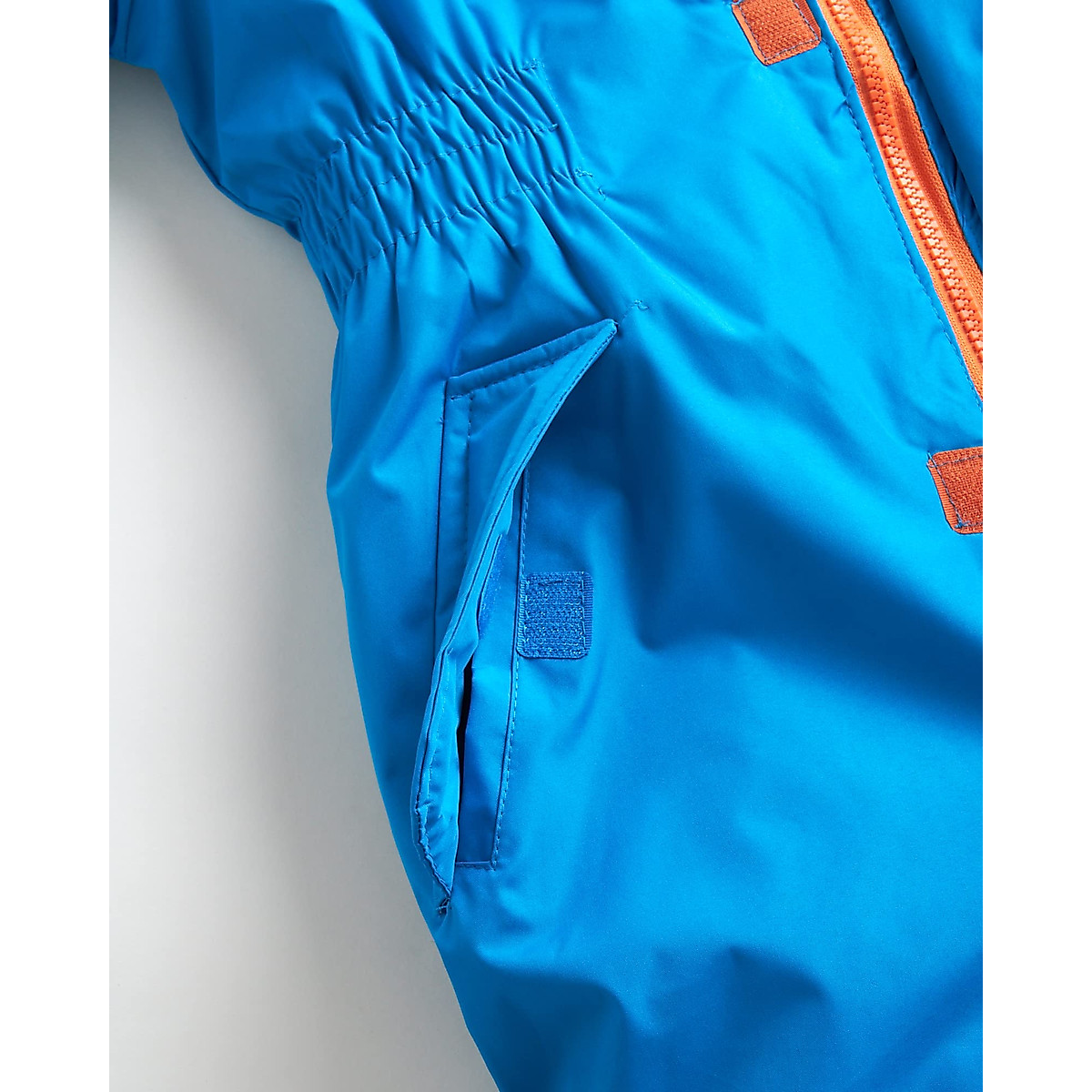 Wippette Boys’ Snowsuit – Waterproof Insulated Fleece Lined Jumpsuit – Winter Pram Snowmobile Ski Suit Coveralls (18M-7), Size 7, Blue