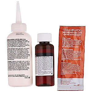 Moisture Rich Liquid Hair Color by Creme of Nature, C30 Red Hot Burgundy, with Shea Butter Conditioner, 1 Application