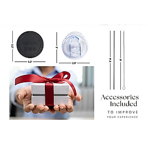 Generic Dominican Rum Tumbler, 20oz Stainless Steel with Lid and Straw, Vacuum Insulated, Double Wall. Glass for dad, friend, boyfriend. Birthday gift., Large