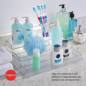 Copco Versatile Cabinet Organizer, 3 Tier, Clear