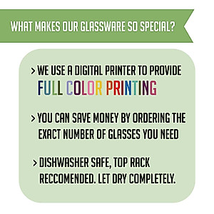 Bulk Printed 11oz Whiskey Scotch Bourbon Glass - Custom Promotional Items with your Logo - Personalized Company Small Business Party Favors