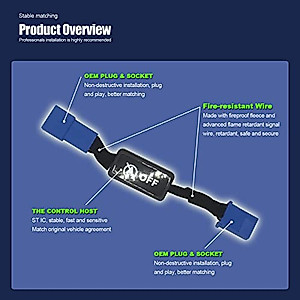 Auto Start Stop Engine System Canceler/Eliminator Device Cable Automatic A Off Delete/Disable/Cancel Start Stop Function Compatible with Toyota RAV4 5th Generation 2019-2022