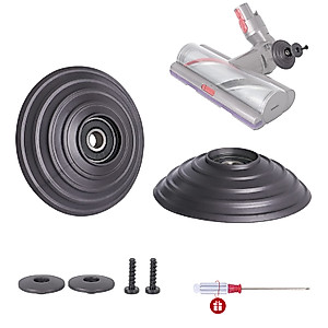 Upgraded Ball Wheel Replacement for Dyson Outsize V11 V15 Gen5 Cyclone V10 Animal Vacuum Cleaner 100W High Torque Cleaner Head Wheels Replacement Parts, for 970100-05 969331-01 Attachment