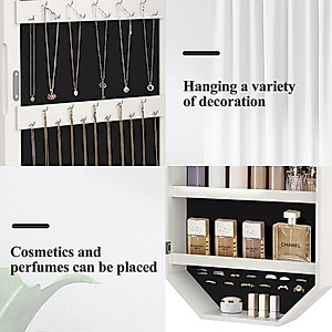 VECELO Medicine Cabinets with Mirror, Modern Wall-Mounted Cabinet for Bathroom, Wall Cabinet with LED Lights, USB Port, 22.4x14.6x3.9 in