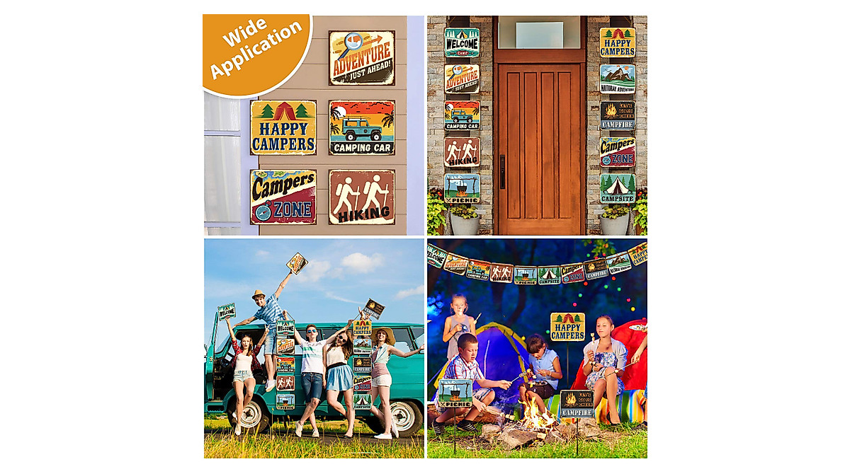 Camping Party Decorations - Fun & Vibrant Supplies