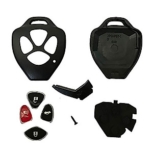 Upgraded Replacement Key Fob Cover Shell Fit for Toyota 2008-2013 Avalon / 2007-2011 Camry / 2008-2012 Corolla / 2009-2014 Venza Keyless Entry Remote Car Key Case with Screwdriver (1)