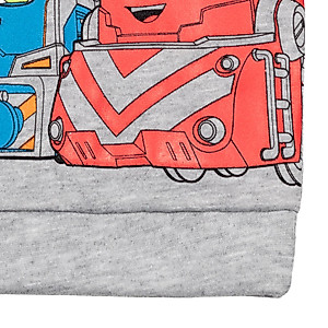 Mighty Express Nate Milo Brock Little Boys Fleece Pullover Hoodie and Pants Outfit Set Gray/Black 7-8