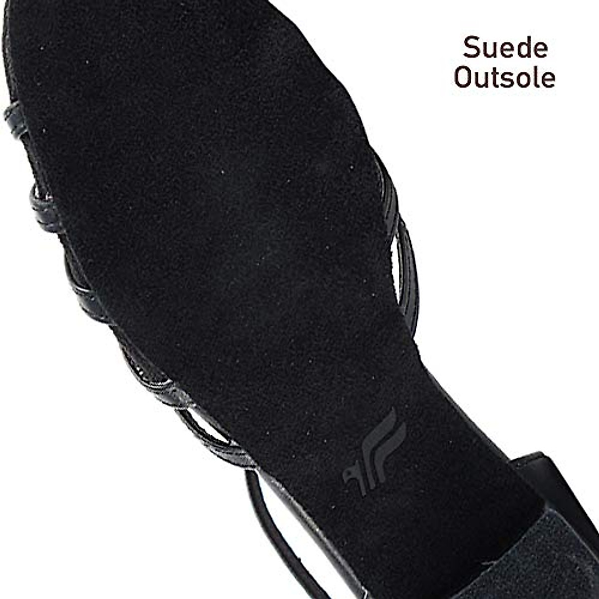 GP 50 Shades of Low Kitten Heel Dance Dress Shoes: 9627 Black Nubuck & Black Trim,1.3" Heel, Size 11 (Special Order)