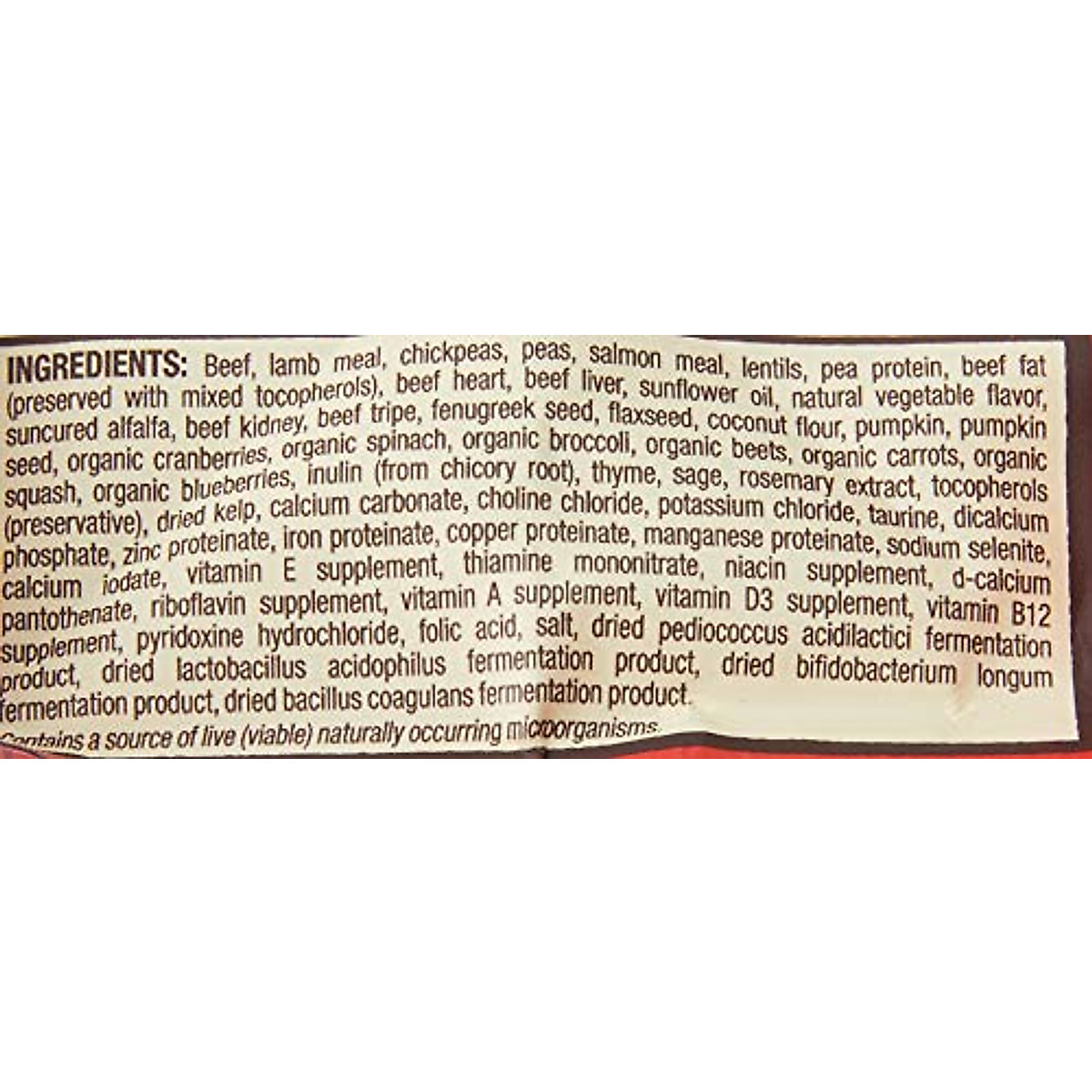 Stella & Chewy's Raw Coated Beef 3.5Lb Dry Dog Food