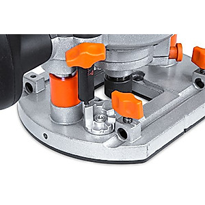 WEN RT6033 15-Amp Variable Speed Plunge Woodworking Router Kit with Carrying Case & Edge Guide