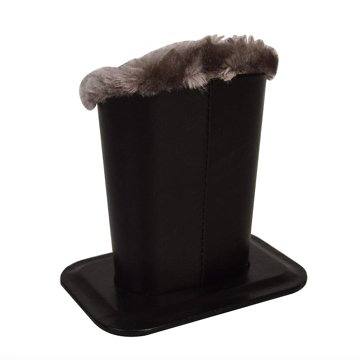 Bleiou Pack of 2 Soft Plush Lined Eyeglasses Holder Stand Protective Glasses Holder Stand (Style G)