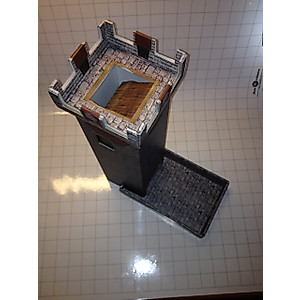 Role 4 Initiative Castle Keep Dice Tower