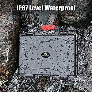FPVtosky Hard Case for DJI Avata (DJI Goggles V2 / Goggles 2 / Goggles Integra), Waterproof Carrying Case for Avata, DJI Avata Accessories Case for DJI Motion/RC Motion 2 / FPV Remote Controller 2