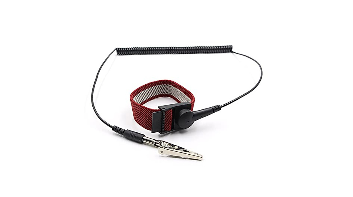 Anti Static Wrist Strap with Grounding Wire for Electronic Work