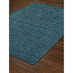 Dalyn Rugs RF100 Rafia Area Rug, 5-Feet by 7-Feet 6-Inch, Cobalt